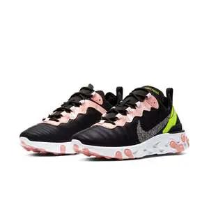 Nike React Element 55 Premium Sneakers - Black