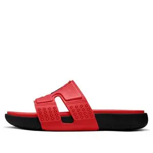 JORDAN Jordan Air Hydro 8 Colorblock Casual Slippers Red/black