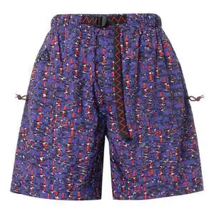 Nike Retro Woven Printed Shorts - Bluered