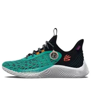 Under Armour Curry Flow "black History Month" Basketball Shoes - Black/blue/orange