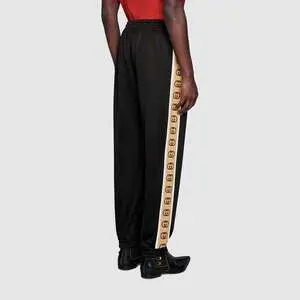 Gucci Technical Jersey Jogging Pants - Black