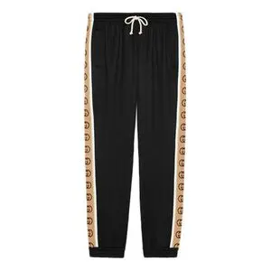 Gucci Technical Jersey Jogging Pants - Black