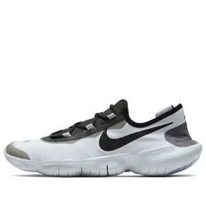 Nike Free Rn 5.0 2020 Athletic Sneakers - White/black-obsidian Mist