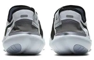 Nike Free Rn 5.0 2020 Athletic Sneakers - White/black-obsidian Mist