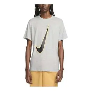 Nike Dri-fit Logo T-shirt 'grey - Grey/multi-color