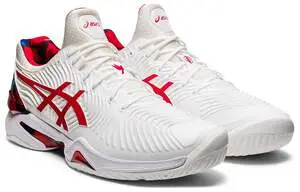 Asics Court Ff Novak Le Athletic Sneakers - White/red