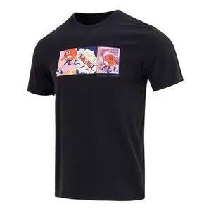 Adidas Lil' Stripe Basketball Graphic Tee 'black - Default Colorway