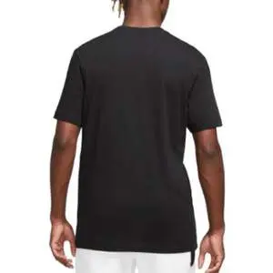Nike T-shirt 'black Green - Black/multi-color