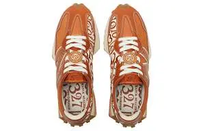 NEW BALANCE Ms327 X Franck Muller Leather Sneakers