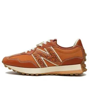 NEW BALANCE New Balance MS327 X Franck Muller Leather Sneakers Brown