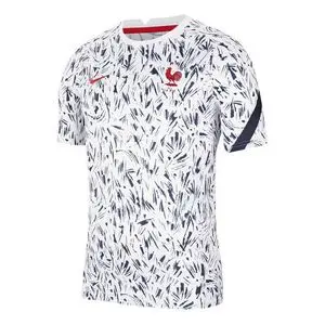 Nike France National Team 20/21 Training Jersey - White/blue/red