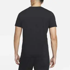 JORDAN Paris Saint-germain Casual Sports Round Neck Short Sleeve - Black