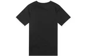 Adidas Originals 3-stripes Tee Casual Loose Round Neck Logo Stripe Short Sleeve - Black