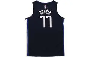 Nike Dallas Mavericks Doncic No. 77 Nba Basketball Jersey 20-21 Season Fan Edition - Dark Blue