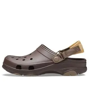 CROCS Beach Coffee Clogs - Brown
