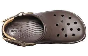 CROCS Beach Coffee Clogs - Brown