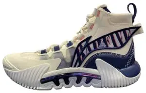LI-NING Badfive 2 High Top Sneakers - White/blue