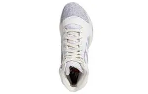 Adidas Marquee Boost High-top Sneakers - White/grey