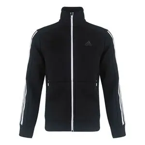 Adidas Knitted Track Jacket - Black