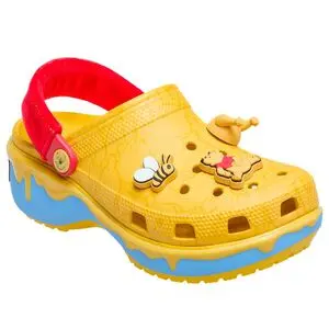 CROCS X Disney Winnie The Pooh Classic Platform Clog - Yellow/red