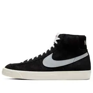 Nike Blazer Mid 77 Suede High Top Sneakers - Black