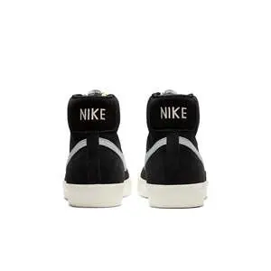 Nike Blazer Mid 77 Suede High Top Sneakers - Black