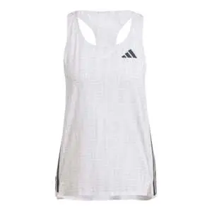 Adidas Adizero Running Singlet - White