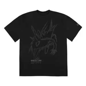 TRAVIS SCOTT In The Dark T-shirt - Black