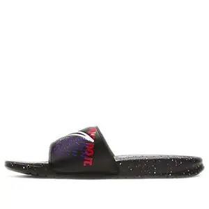 Nike Benassi Slide "planet Of Hoops - Black/muti-color