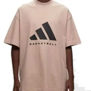Adidas Basketball T-shirt 'beige Black