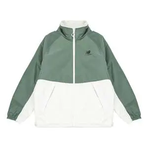 NEW BALANCE Reversible Fleece Jacket - White/green