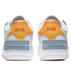 Nike Force 1 Shadow Sneakers - White//orange