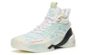 ANTA Klay Thompson Pro "lucky " Basketball Sneakers - White/blue/black