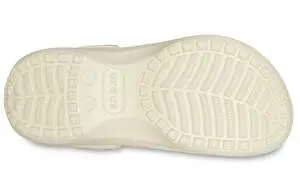 CROCS Classic Platform Lined Clogs - Beige/white