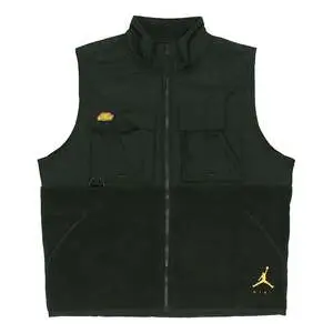 JORDAN Air Fleece Lined Vest - Black