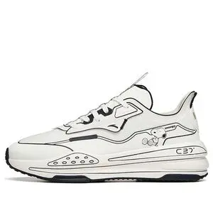 ANTA X Snoopy C37 Sneakers - White/black