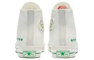 CONVERSE Chuck 70 Hi Sneakers - White/green