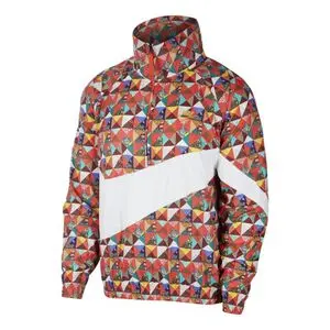 Nike Printed Half-zip Stand Collar Jacket - Default Colorway