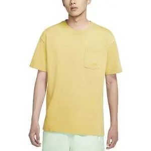 Nike Crew Neck Short Sleeved - Yellow