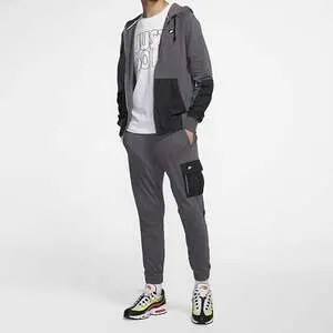 Nike Colorblock Hooded Drawstring Jacket