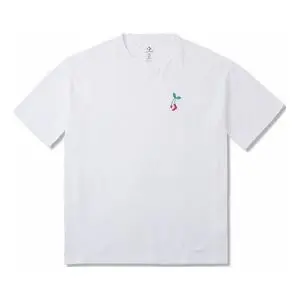 CONVERSE Loose Fit Star Chevron Cherry Tee Asia Sizing - White