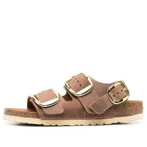 BIRKENSTOCK Birkenstock Milano Big Buckle Sandals Brown