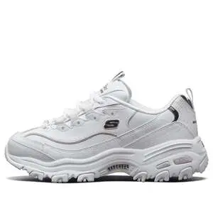 Sketchers D'lites Gs Athletic Sneakers - White/black