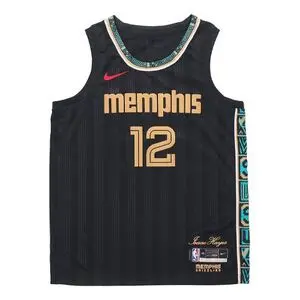 Nike Nba Ja Morant Memphis Grizzlies Basketball Jersey - Black