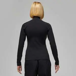 JORDAN Flight Long Sleeve Mock Neck Top
