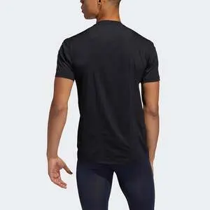 Adidas Sports Crew-neck Short Sleeve T-shirt - Black