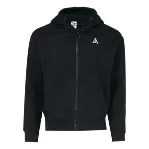 Nike Logo Zip-up Hoodie - Black