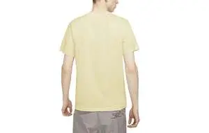 Nike Small Round Neck Short Sleeve Yellow T-shirt - Default Color