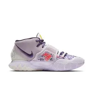 Nike Kyrie 6 'barely Grape' Basketball Sneakers - Purple