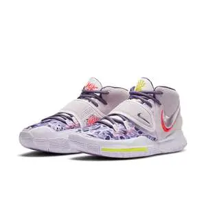 Nike Kyrie 6 'barely Grape' Basketball Sneakers - Purple